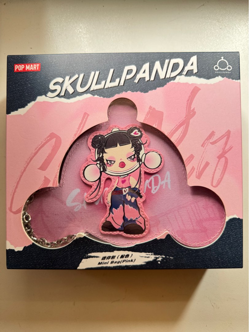 Skullpanda Mini bag (pink), Hobbies & Toys, Toys & Games on Carousell