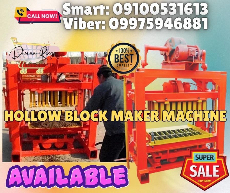 Standard Electric Type Hollow Block Maker Machine Ready to Deliver ...