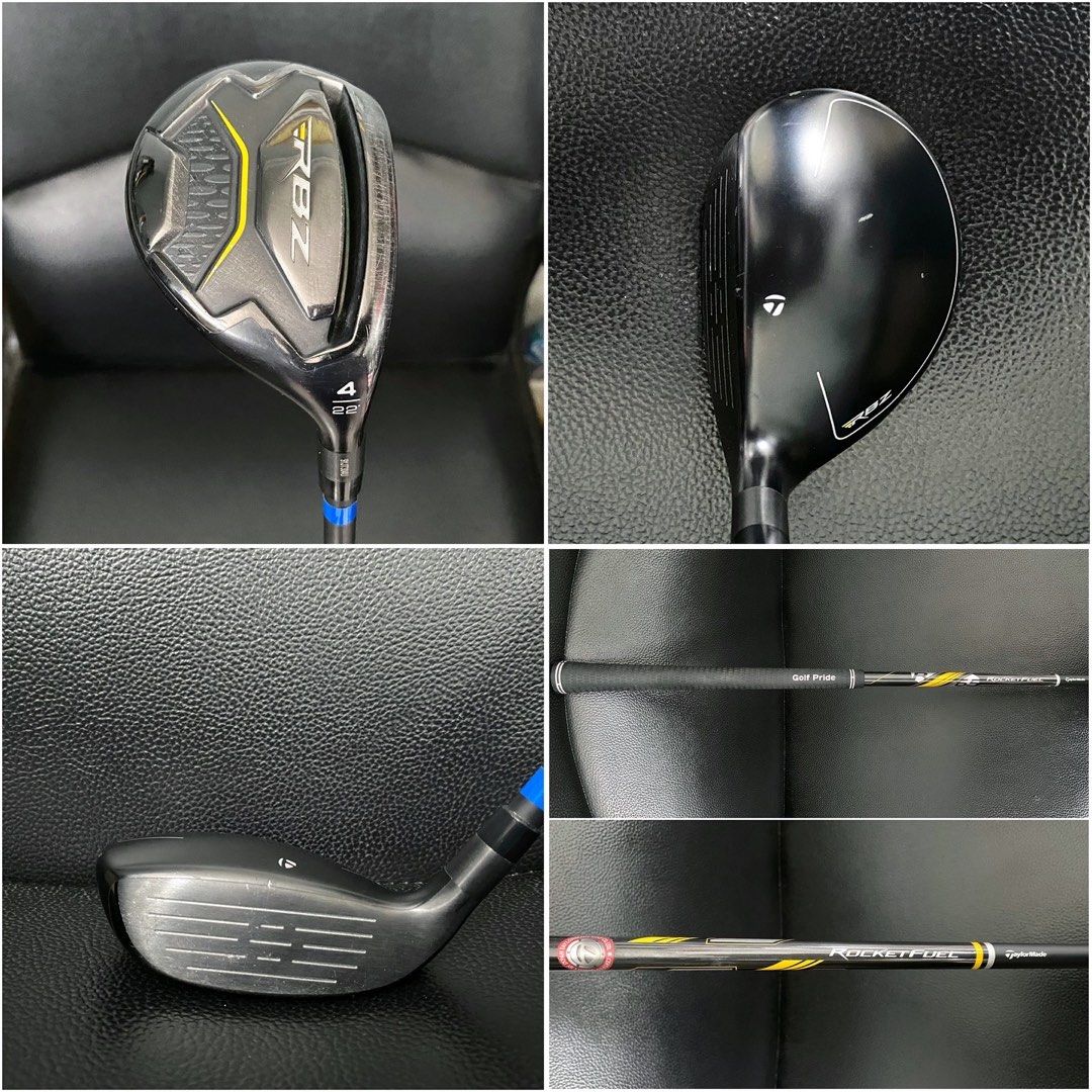 Stick Golf Rescue 4 Taylormade RBZ Black, Olah Raga, Perlengkapan ...