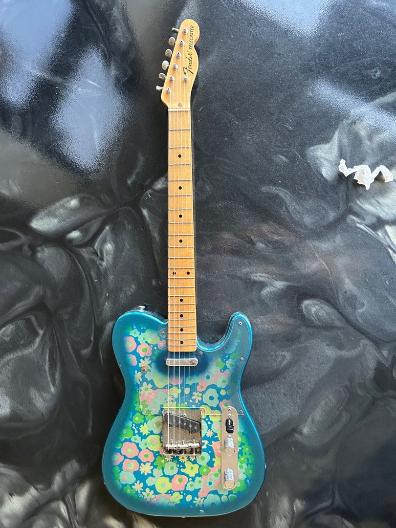 Stunning Vintage Guitar - Fender Telecaster Paisley Blue MIJ, Hobbies ...