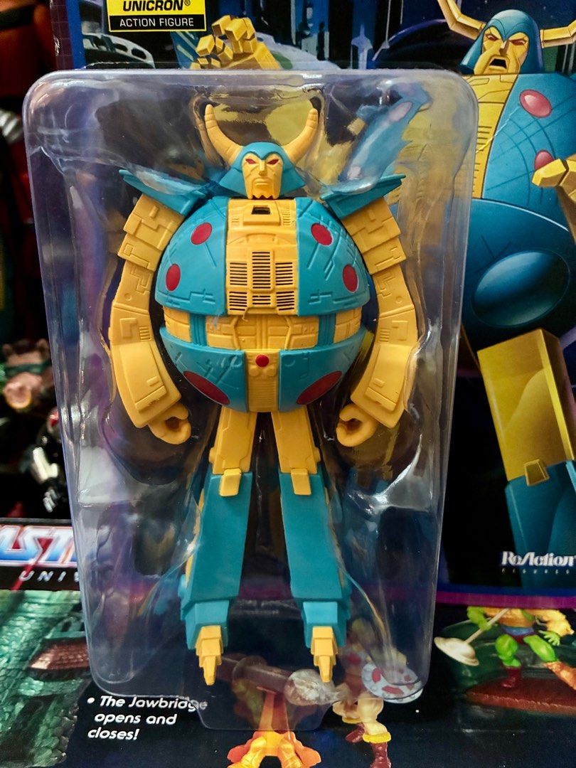 Super7 Reaction Transformers Unicron Toy Prototype 1st release MOSC ...