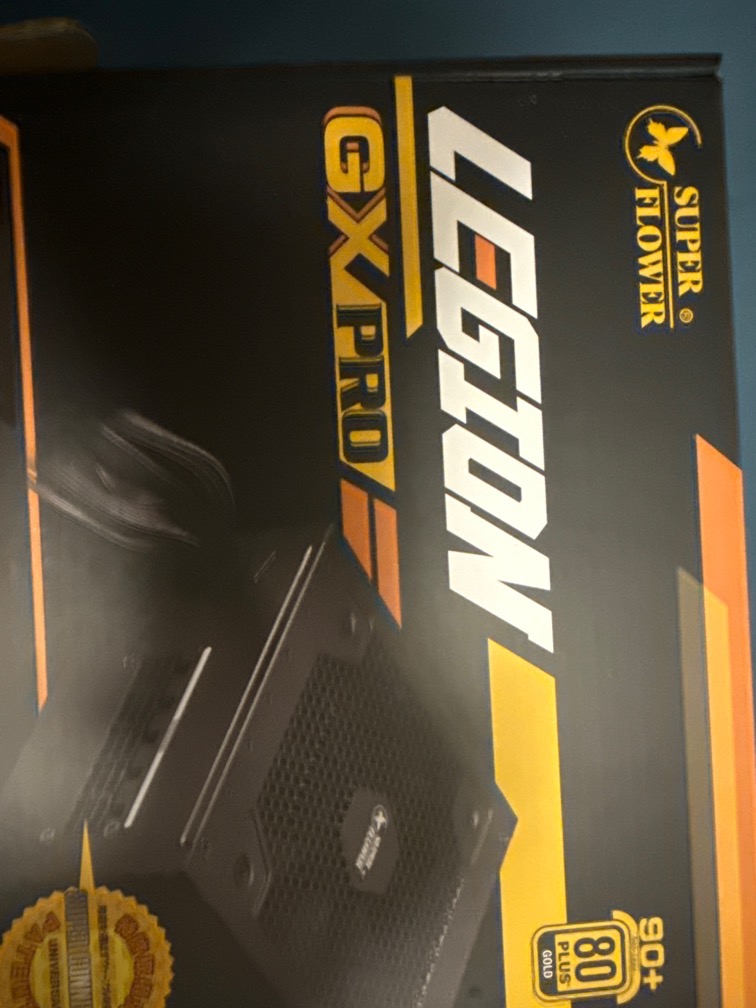 Super Flower Legion GX Pro 80+ Gold PSU, Computers & Tech, Parts ...