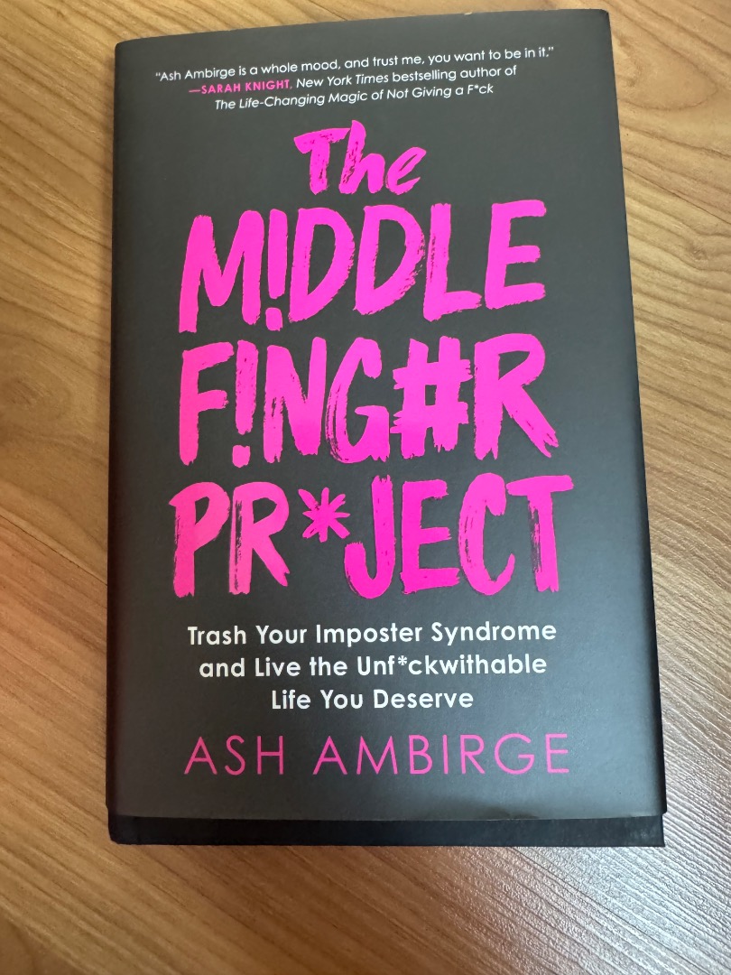 The Middle Finger Project by Ash Ambirge, Hobbies & Toys, Books ...
