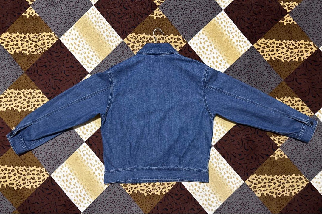 Carhartt Detroit Jacket Lookalike Dupe Uniqlo Zip Up Blouson Denim ...