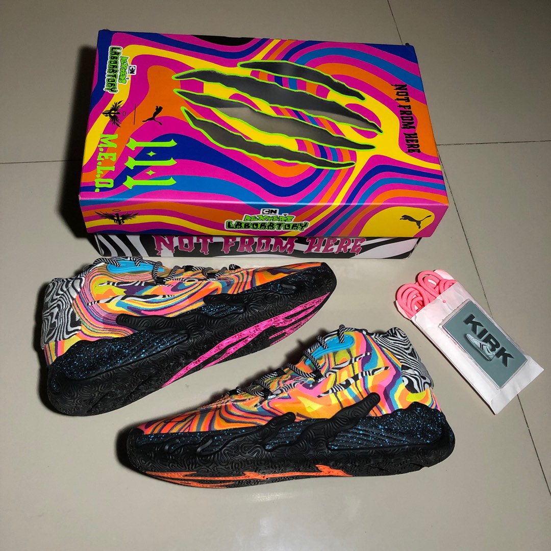 US Size 8.5 MB.03 x Dexter's Laboratory, Men's Fashion, Footwear ...