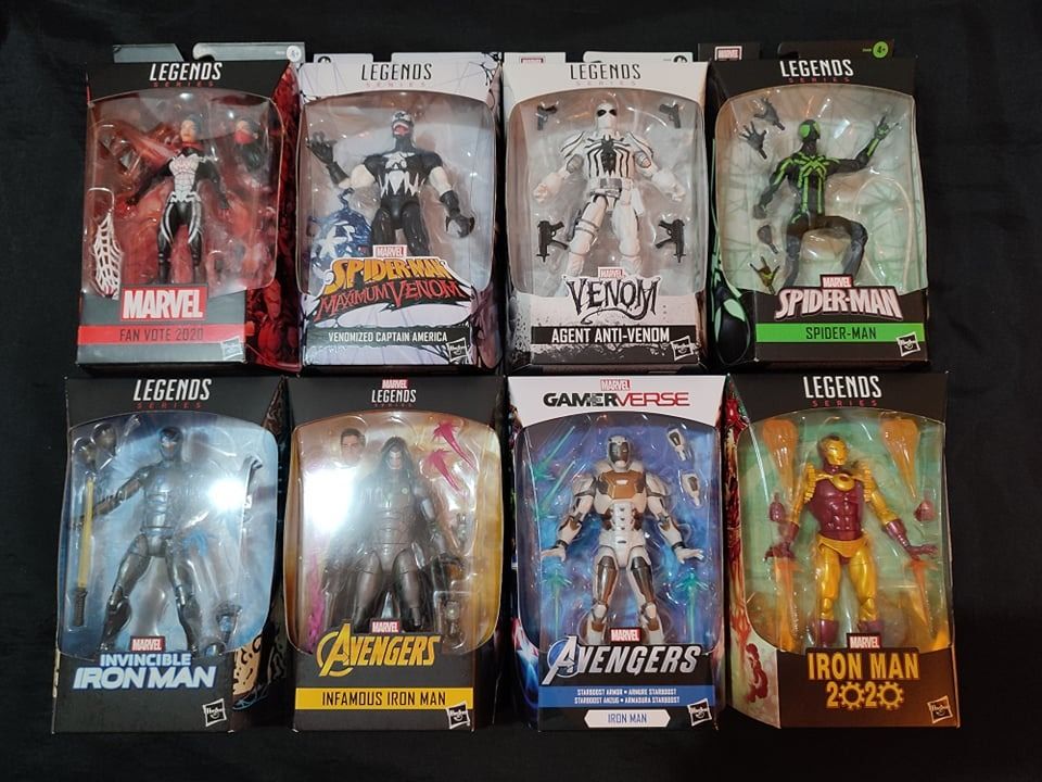 VENOMIZED CAPTAIN AMERICA, sealed - Exclusive Marvel Legends Spiderman ...