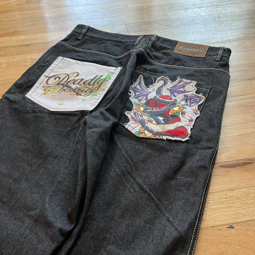 vintage y2k Raw Blue, Men's Fashion, Bottoms, Jeans on Carousell