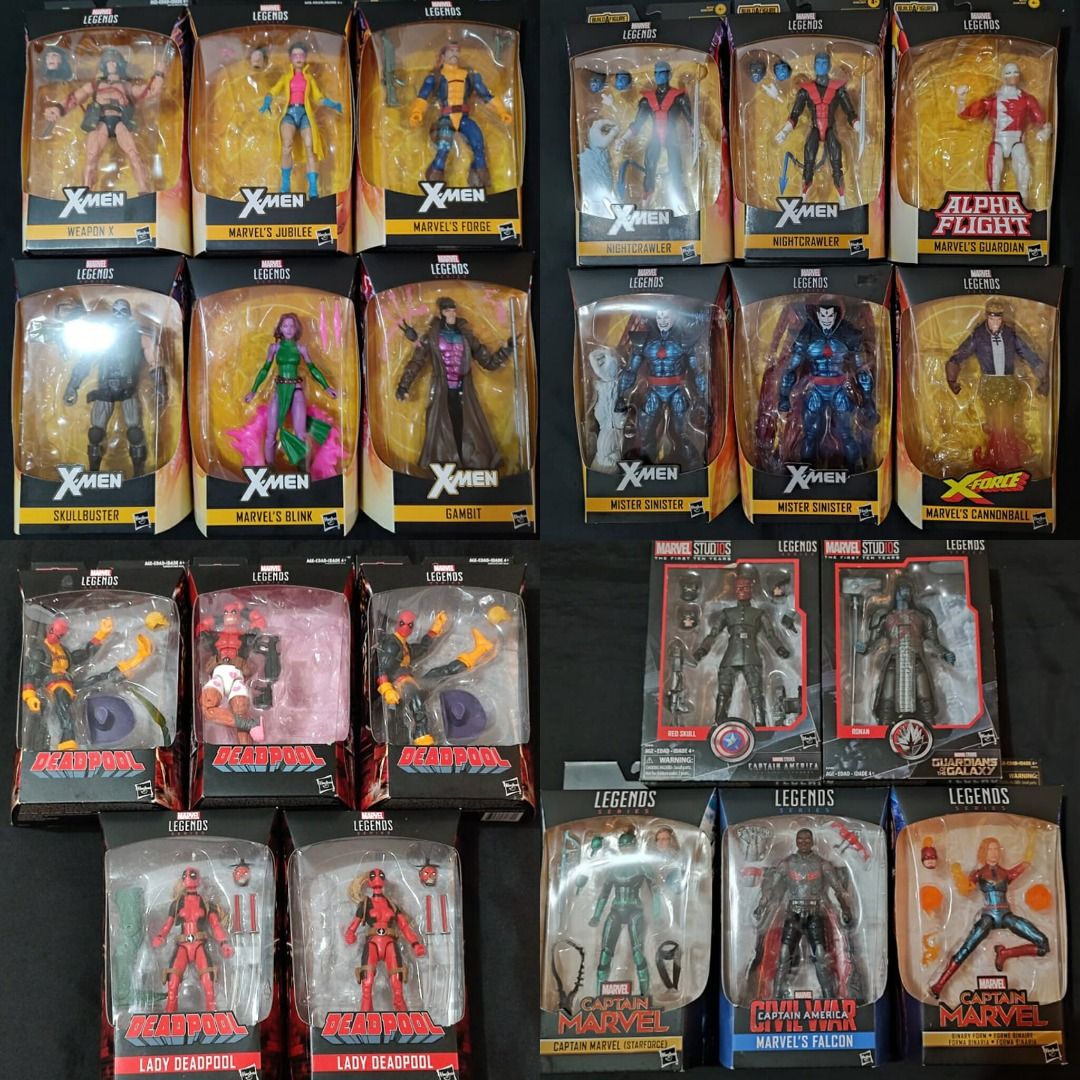 WEAPON X / WOLVERINE. bnew - Marvel Legends BAF Caliban Wave Xmen ...