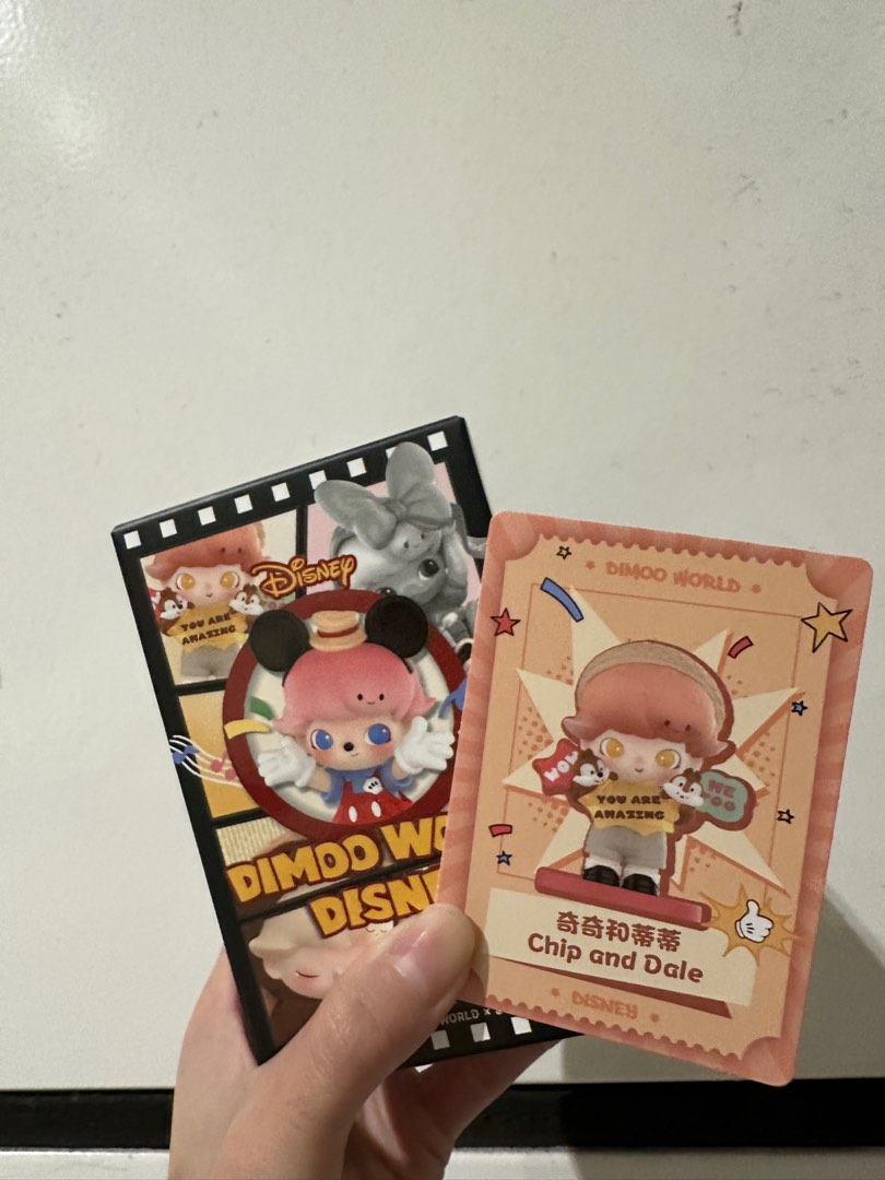 WTS DIMOO WORLD DISNEY -CHIP AND DALE, Hobbies & Toys, Toys & Games on ...