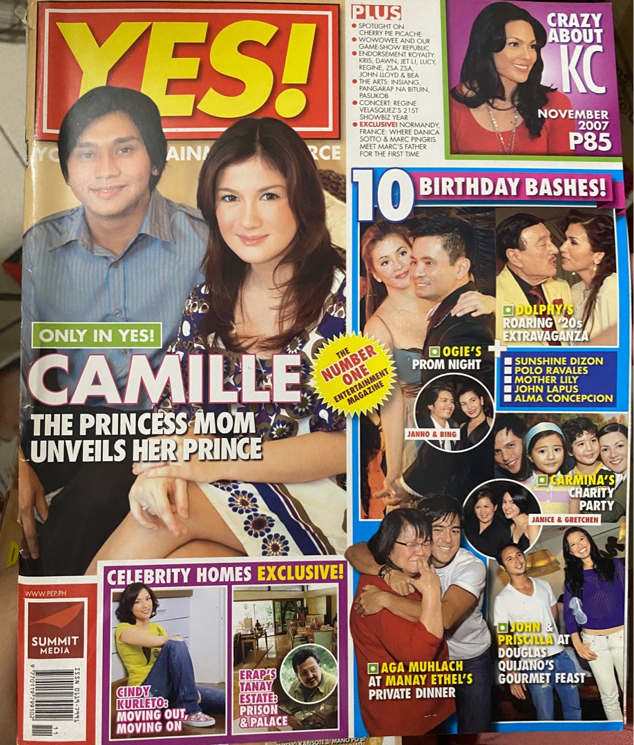 Yes Magazine w/Camille Prats for Sale!, Hobbies & Toys, Books ...