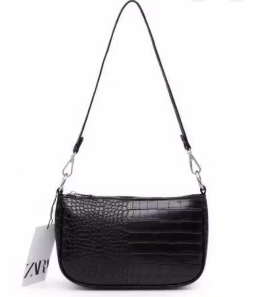 ZARA CROCO PATTERN SLINGBAGS tas slingbag selempang bahu shoulder hobo ...