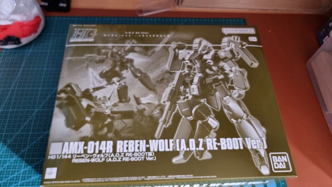 1/144 Gundam P Bandai AMX-014R Reben-Wolf [A.O.Z. Re-Boot Ver ...