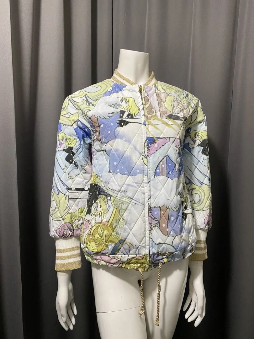 2006 Rare Osamu Tezuka Unico x Tsumori Chisato Quilted Bomber Jacket ...
