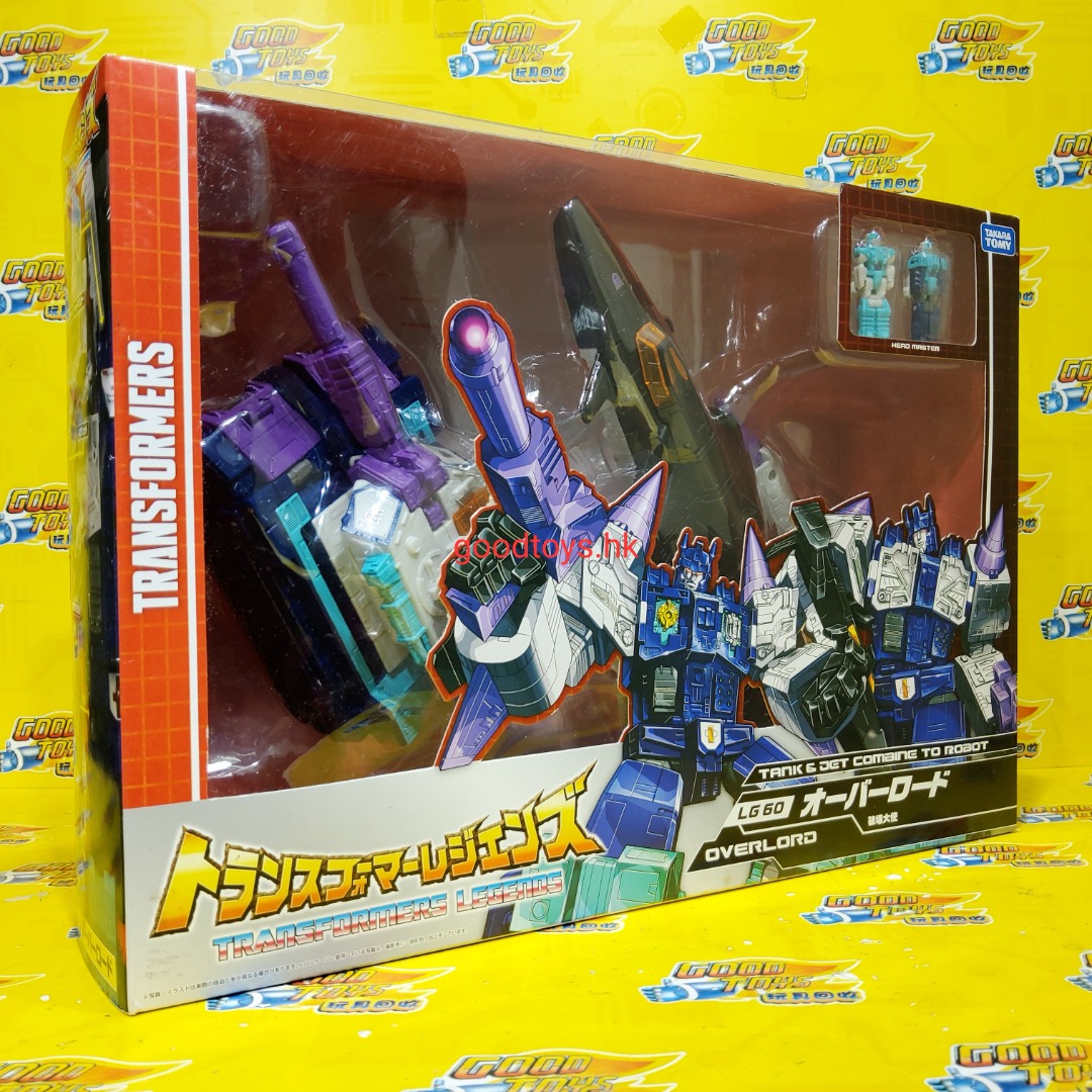 中古已開封 日版 TAKARA TOMY TRANSFORMERS LEGENDS LG 60 TRANSFORMERS OVERLORD ...