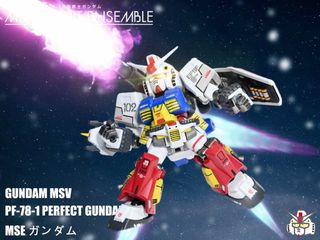Bandai MSE EX50 FA-78 全裝甲高達 | Bandai MSE GUNDAM MOBILE SUIT ENSEMBLE EX ...