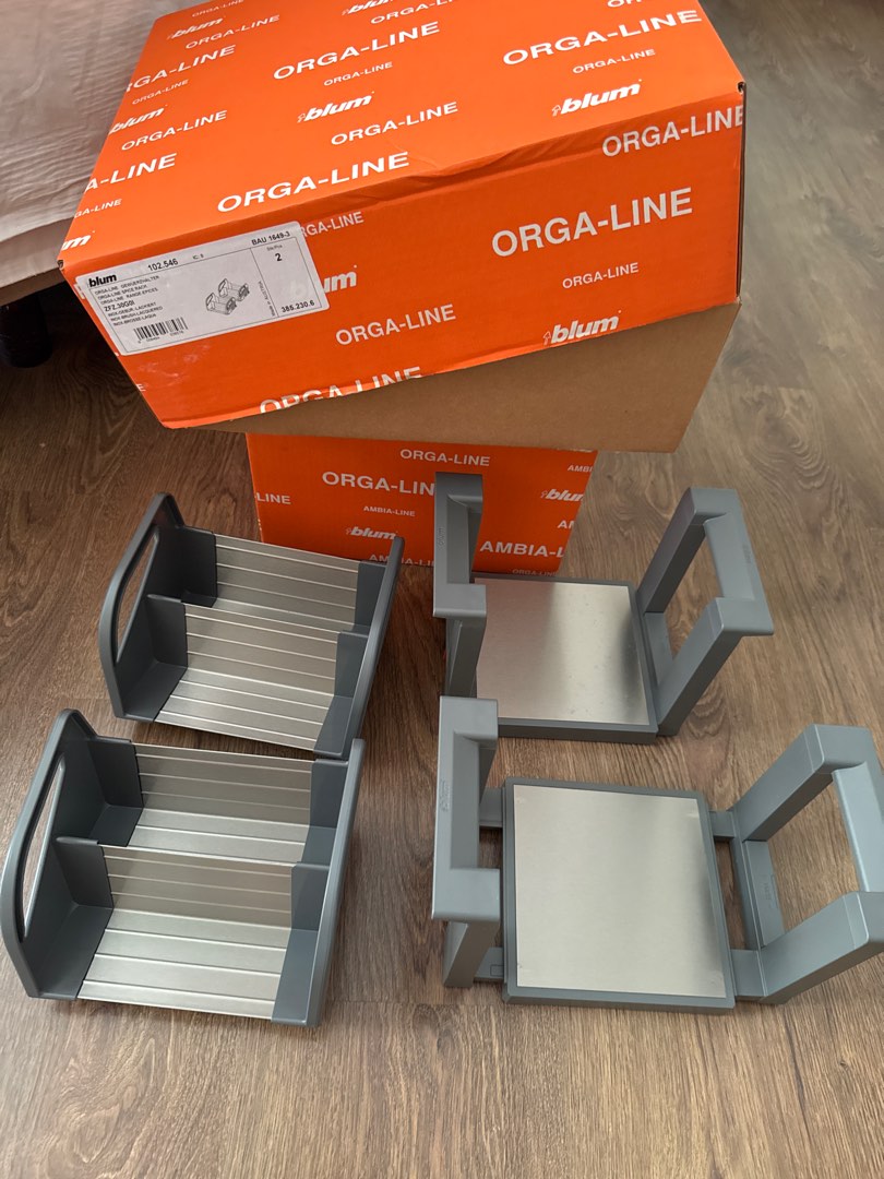 Blum ORGA-LINE Kitchen Drawer Organizers, Furniture & Home Living ...