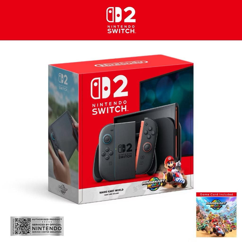 BN Nintendo Switch 2 + BN Pro Controller 2, Video Gaming, Video Game ...
