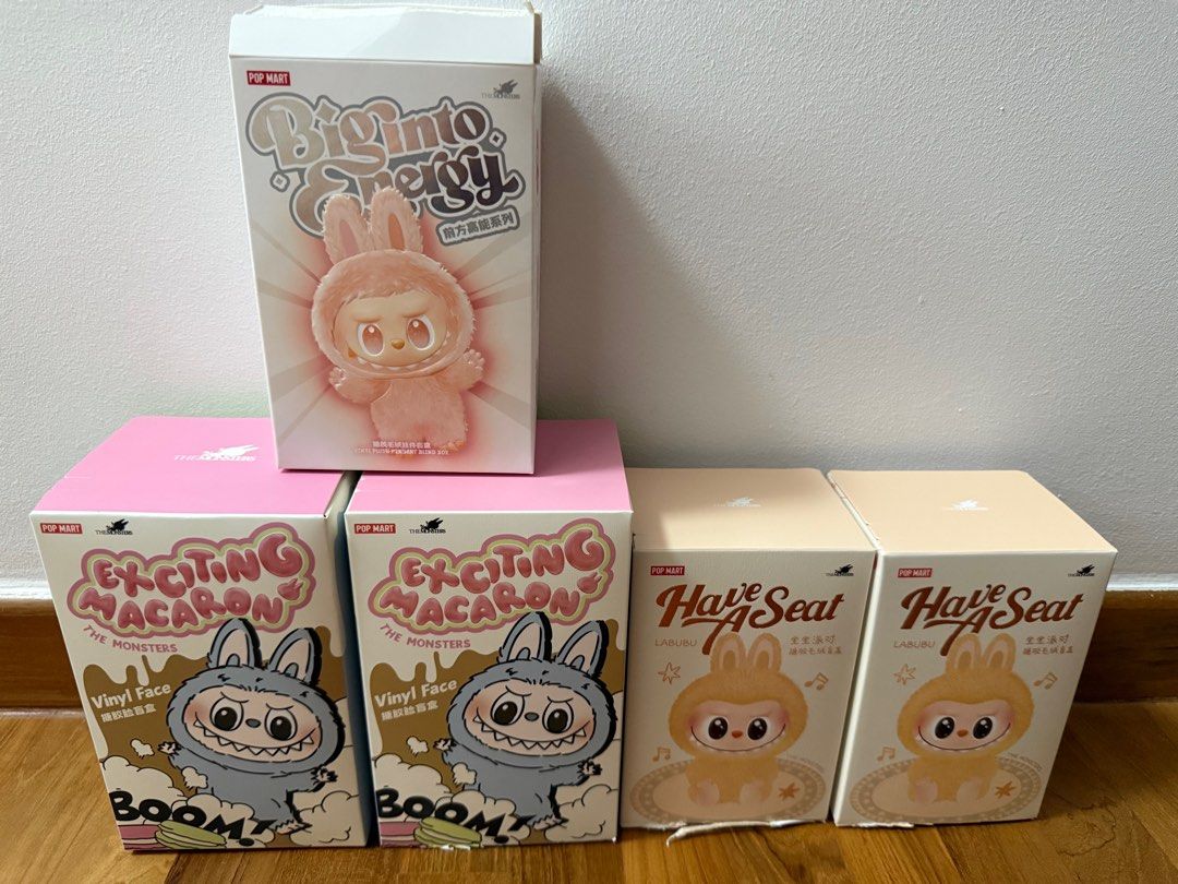 BNIF labubu v2 sisi hehe v1 soy milk v3 hope, Hobbies & Toys, Toys ...