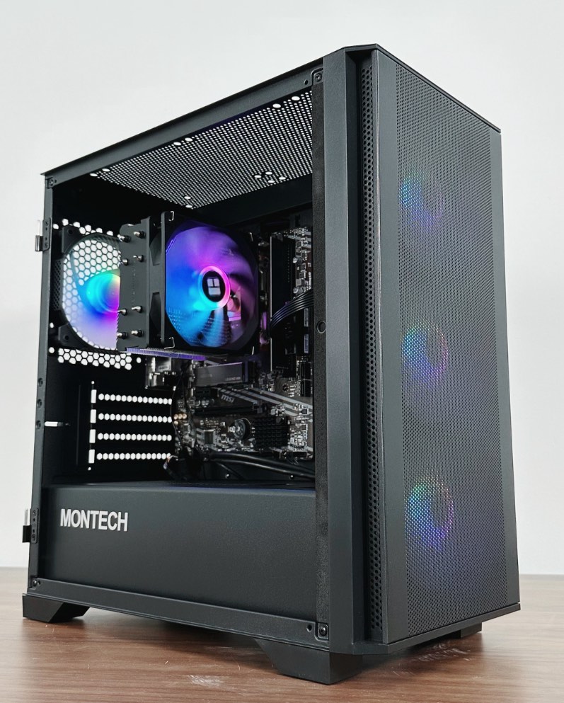 Budget Gaming PC - AMD Ryzen Fortnite Valorant GTA Palworld CSGO Racing ...