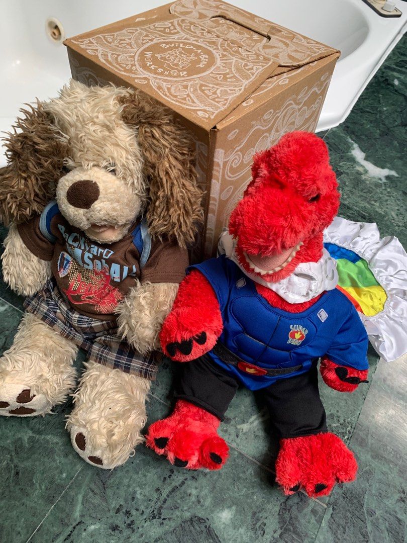 Build-A-Bear, Jim Thomson, Disney-Mickey, tigger, eyoh, Pigglet, Dino ...