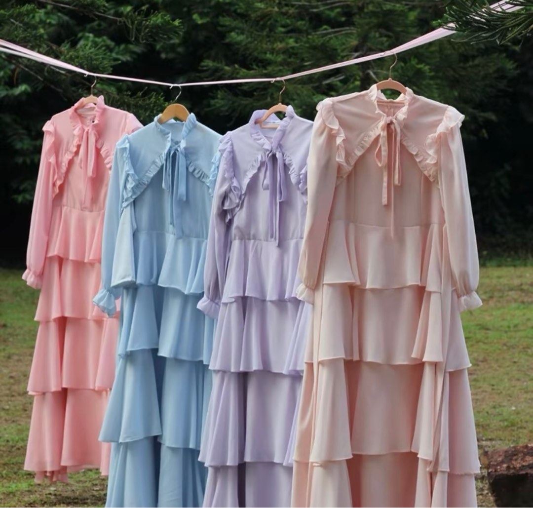 Cottagecore dress, Geta.my dress on tiktok preloved (rent available), Women's Fashion, Dresses ...