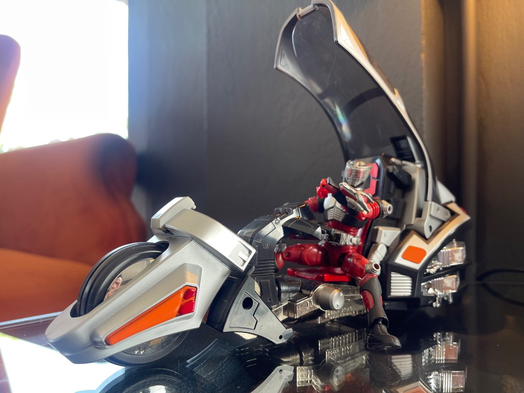 Dx kamen rider raider ryuki ride shooter and ryuki, Hobbies & Toys ...
