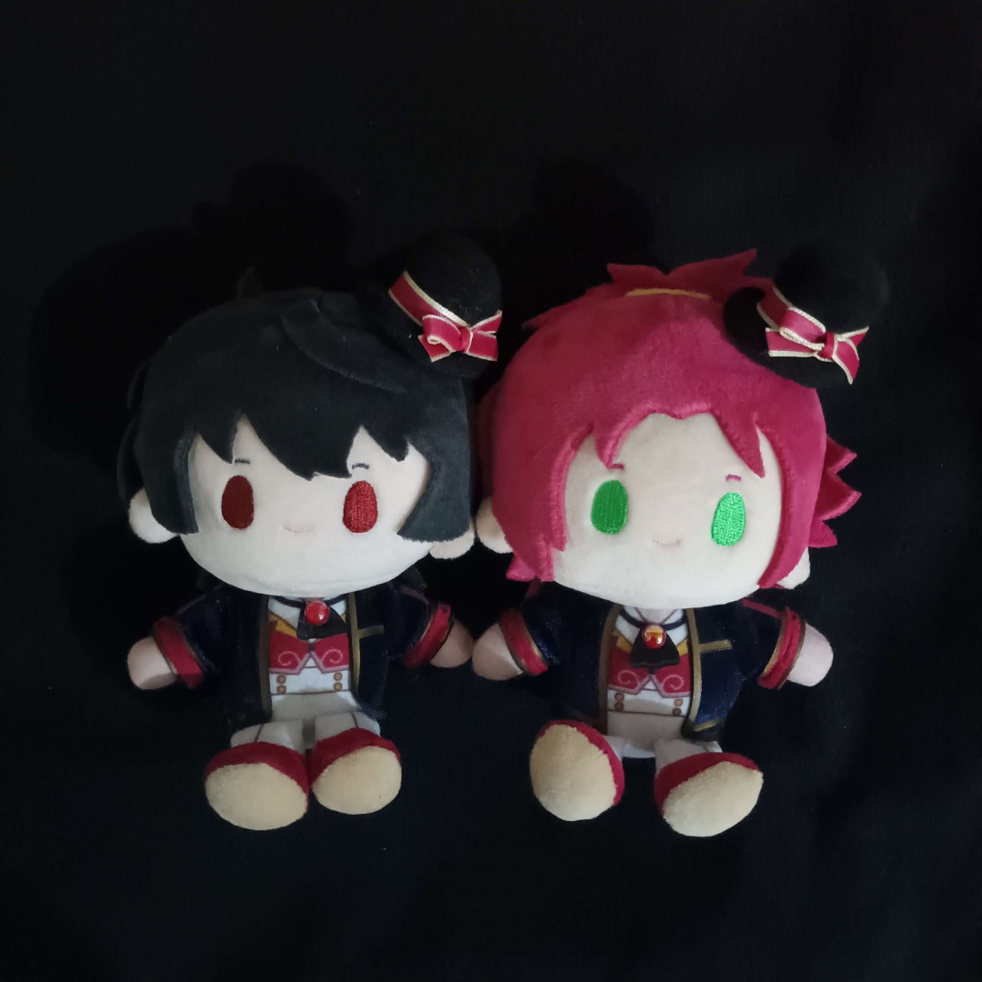enstars ritsu mao plushies, Hobbies & Toys, Toys & Games on Carousell