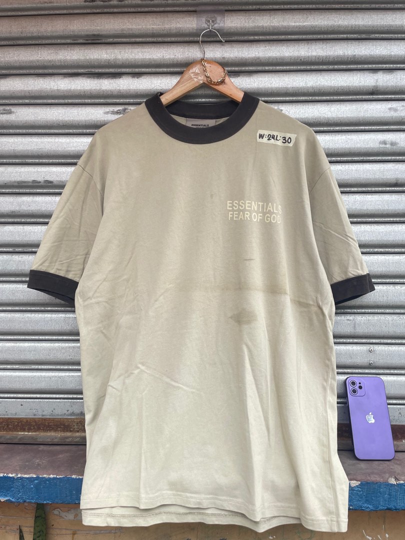 Essential x fear of god collab, Men's Fashion, Tops & Sets, Tshirts ...