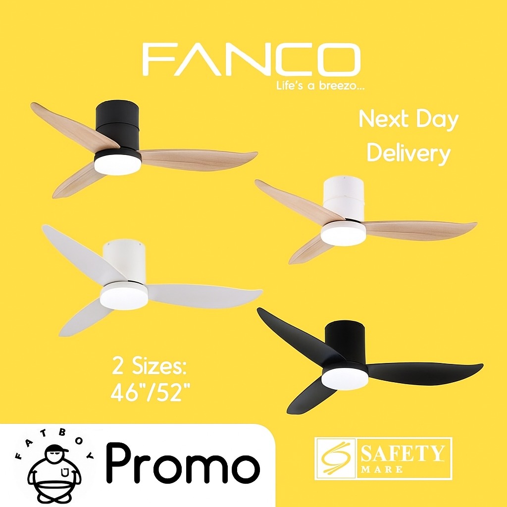 FANCO Ceiling Fan - 46"/52" - Next Day Delivery, Furniture & Home ...