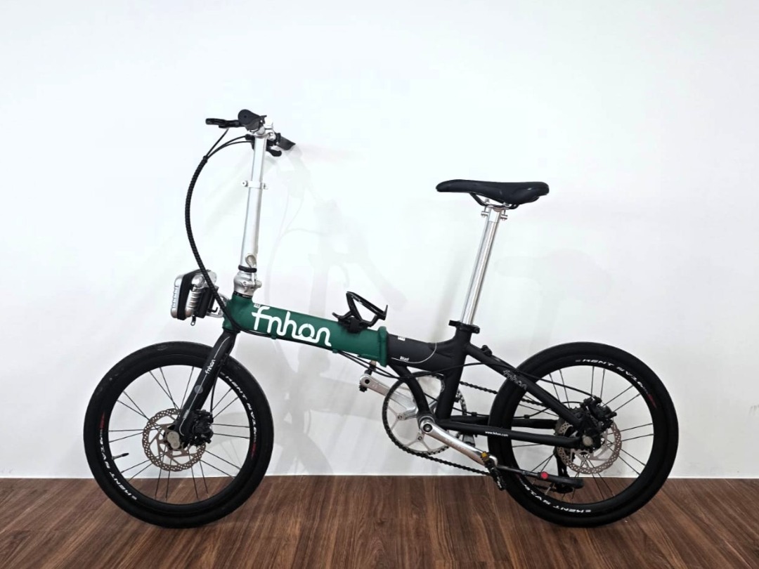 Fnhon Blast Folding Bike-20"rim Loudhub, Sports Equipment, Bicycles ...
