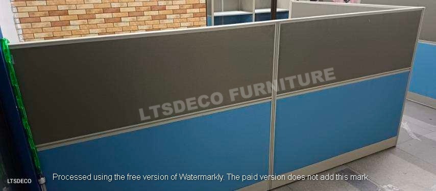 FULL FABRIC PANEL DIVIDER \ OFFICE PARTITION \ OFFICE FURNITURE SUPPLY ...