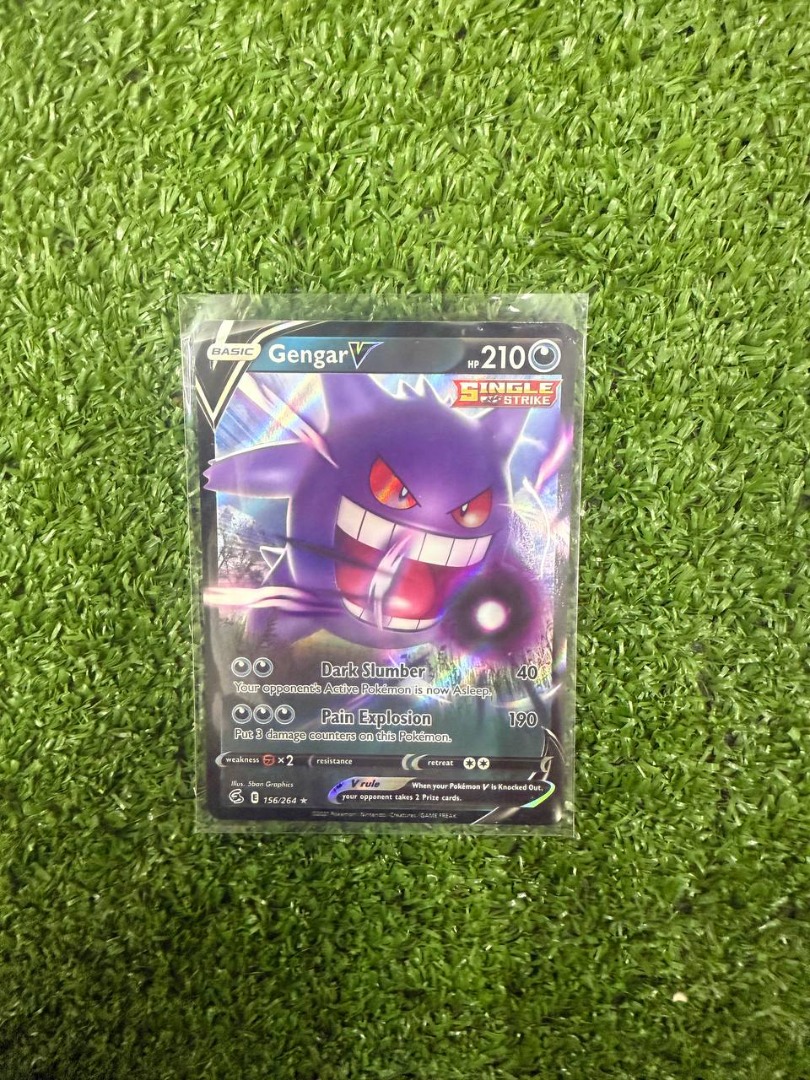 Fusion Strike Gengar V Ultra Rare, Hobbies & Toys, Toys & Games on ...