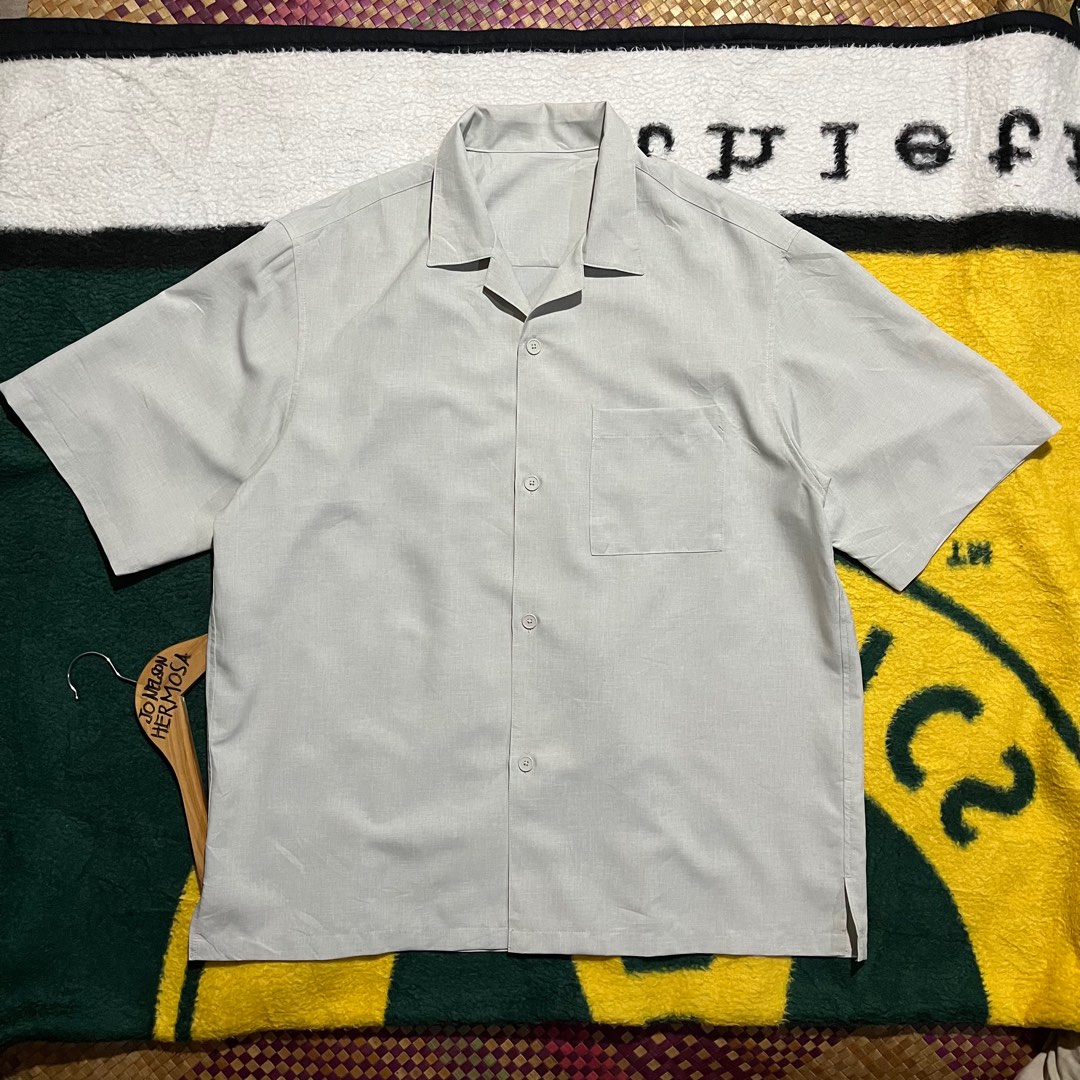 GU DRY OPEN COLAR SHORT SLEEVE POLO, Men's Fashion, Tops & Sets, Formal ...