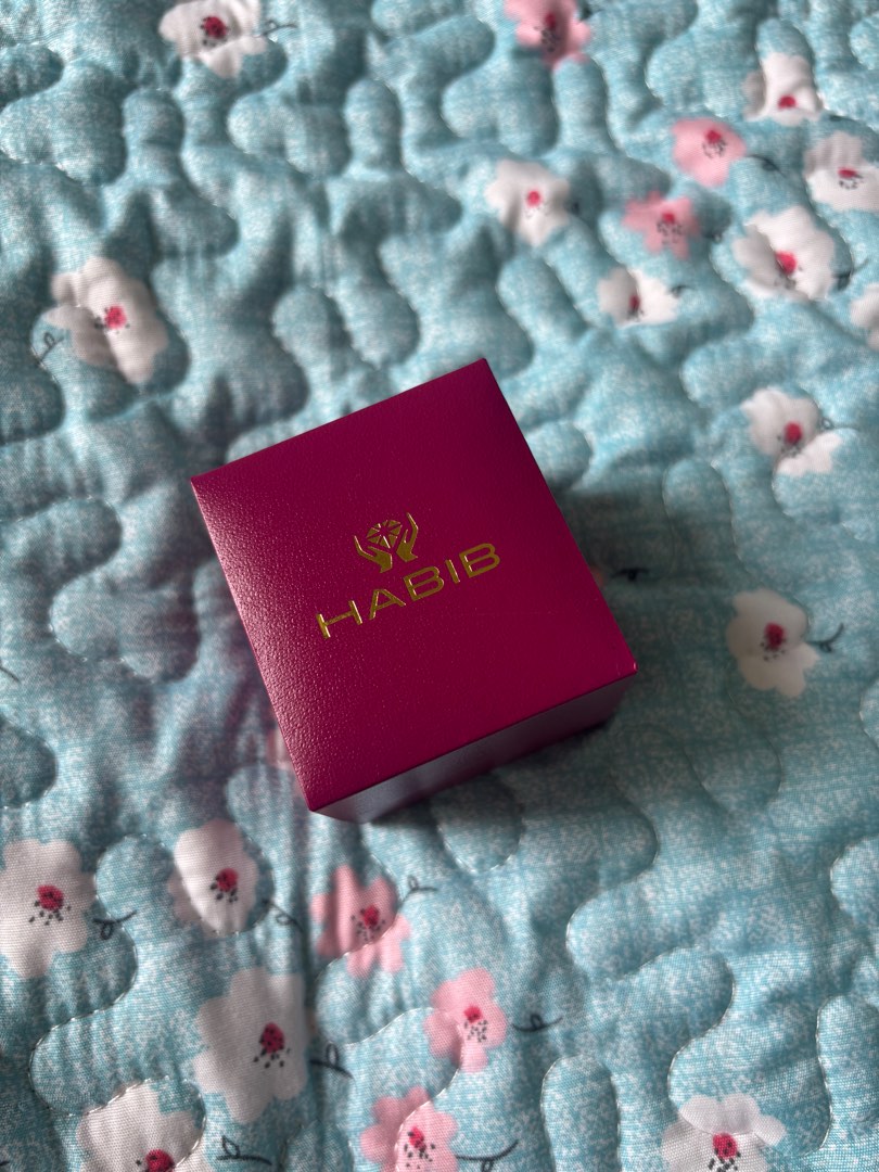 Habib Ring Box | Kotak Cincin Habib (Original), Women's Fashion ...