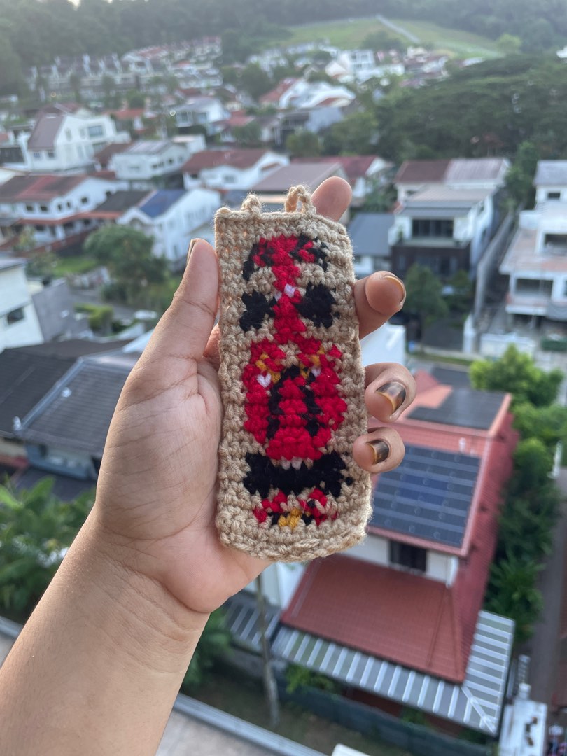 Handmade Crochet F1 Car Keychains/Bookmarks, Hobbies & Toys, Stationery ...