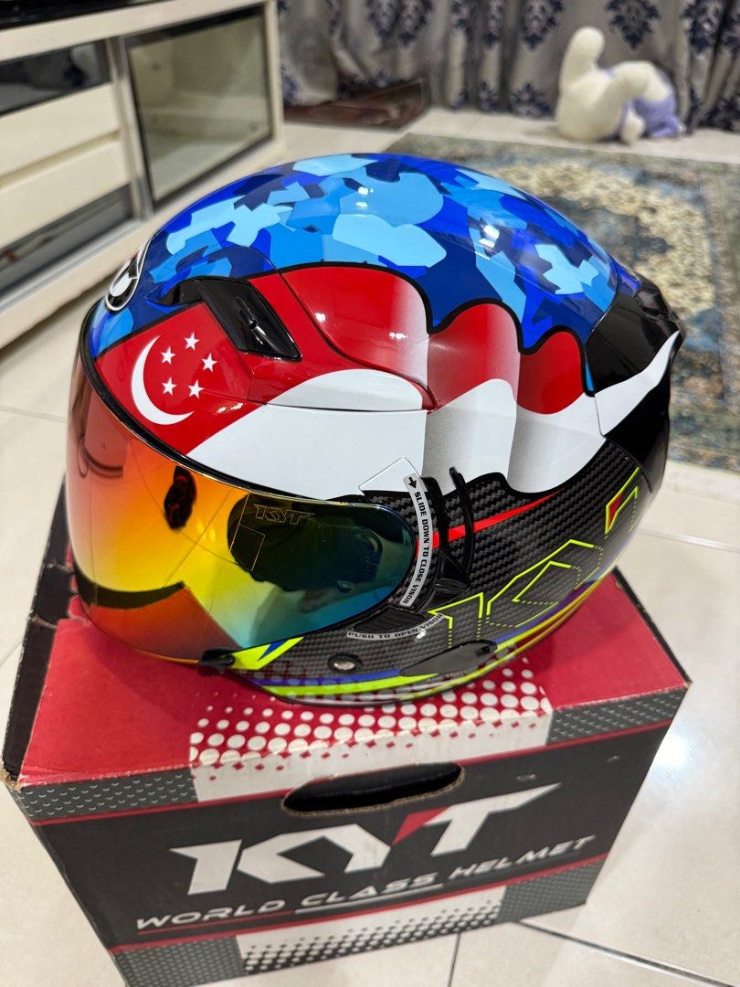 HELMET KYT MALAYSIA SINGAPORE, Men's Fashion, Watches & Accessories ...