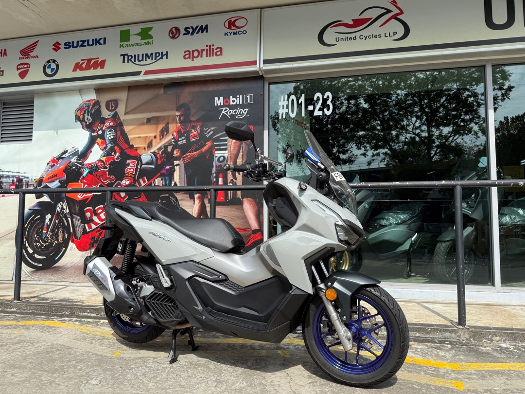 Honda ADV160A ( COE Nov 2033 ), Motorcycles, Motorcycles for Sale ...