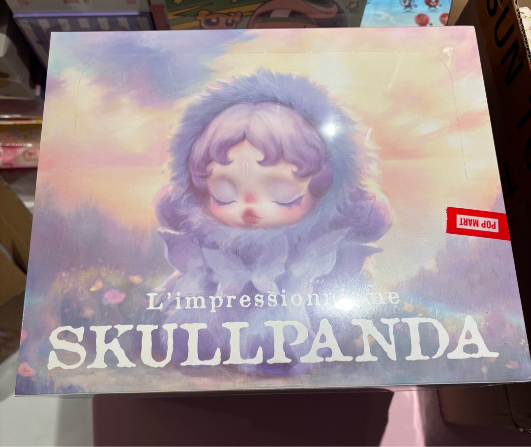 (Instock) Skullpanda L'impressionniseme Plush Doll Whole Set - Pop mart ...