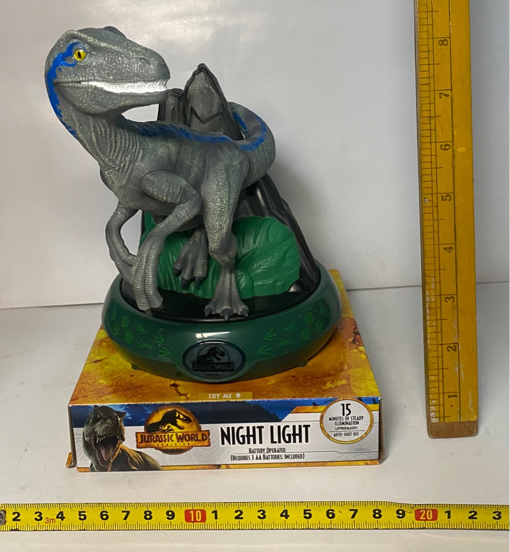 Jurassic World T-Rex Night Light, Hobbies & Toys, Toys & Games on Carousell