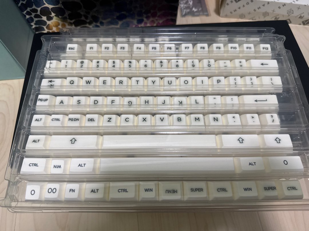 KBDFans KAT BOW Keycap Set, Computers & Tech, Parts & Accessories ...