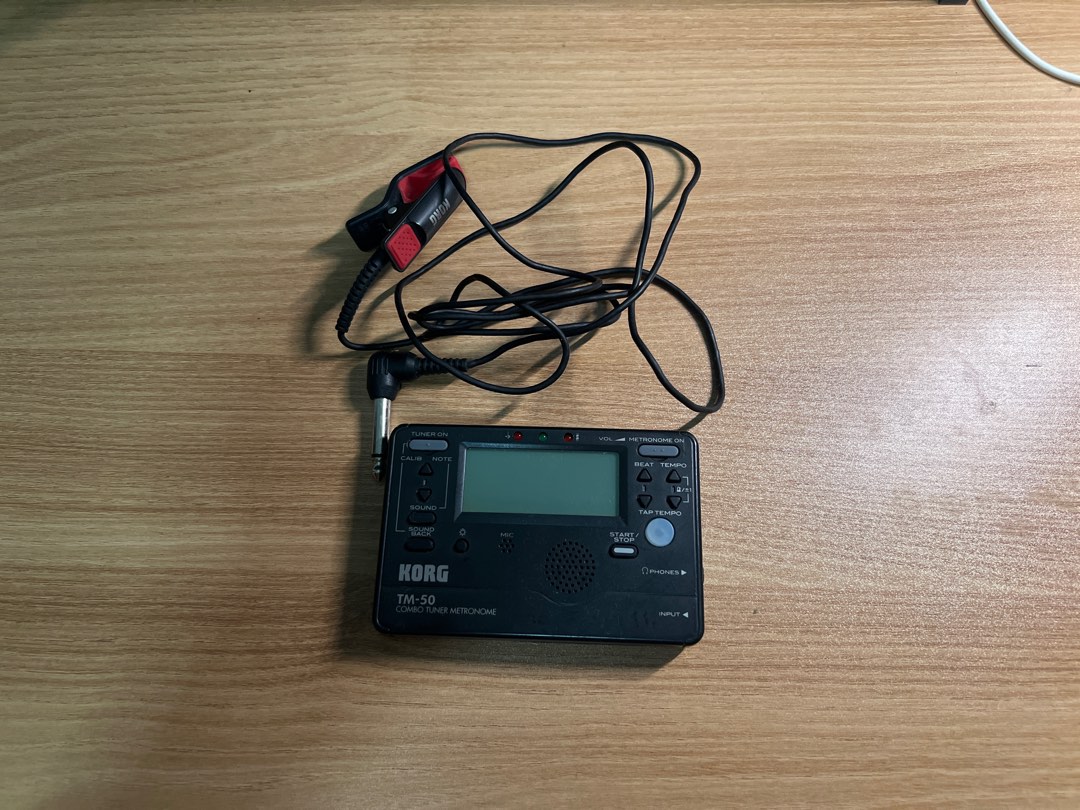 Korg TM-50 Combo Tuner Metronome, Hobbies & Toys, Music & Media, Music ...