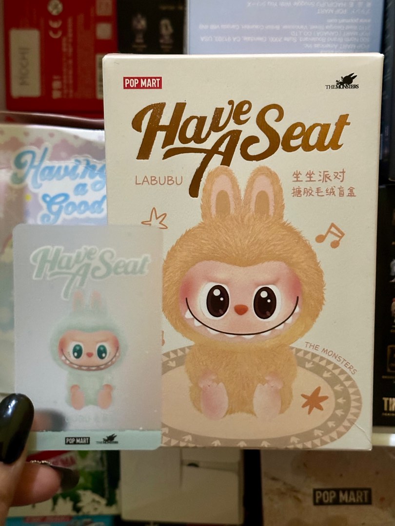 LABUBU V2 QUQU ORIGINAL POPMART INDO SEALED, Barang Yang Dicari di Carousell