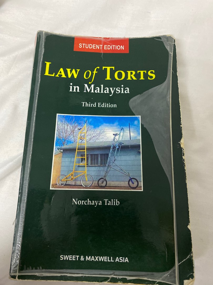 LAW OF TORTS IN MALAYSIA NORCHAYA TALIB, Hobbies & Toys, Books ...