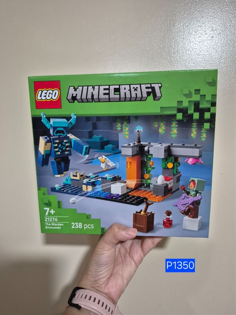 Lego Minecraft 21274 The Warden Encounter, Hobbies & Toys, Toys & Games on Carousell