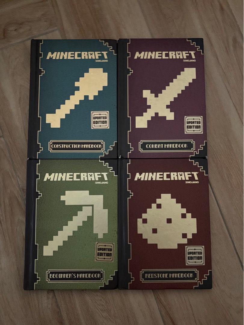 Minecraft construction handbook/ combat handbook/ beginner’s handbook ...