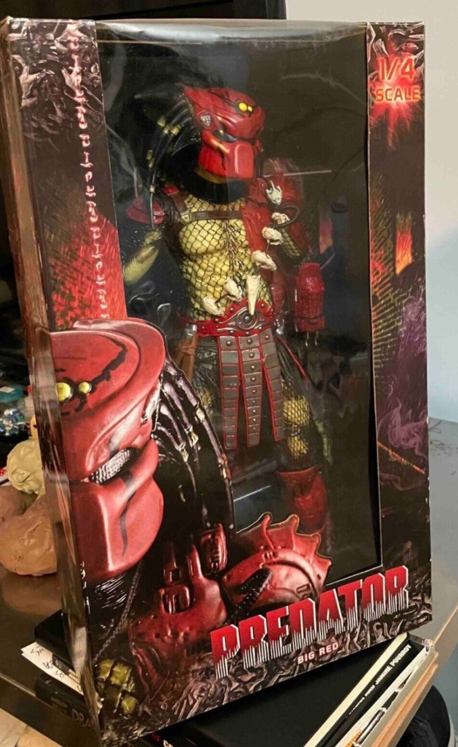 Neca 18 Inches Big Red Predator not Hot Toys, Inart, Prime 1, Queen ...