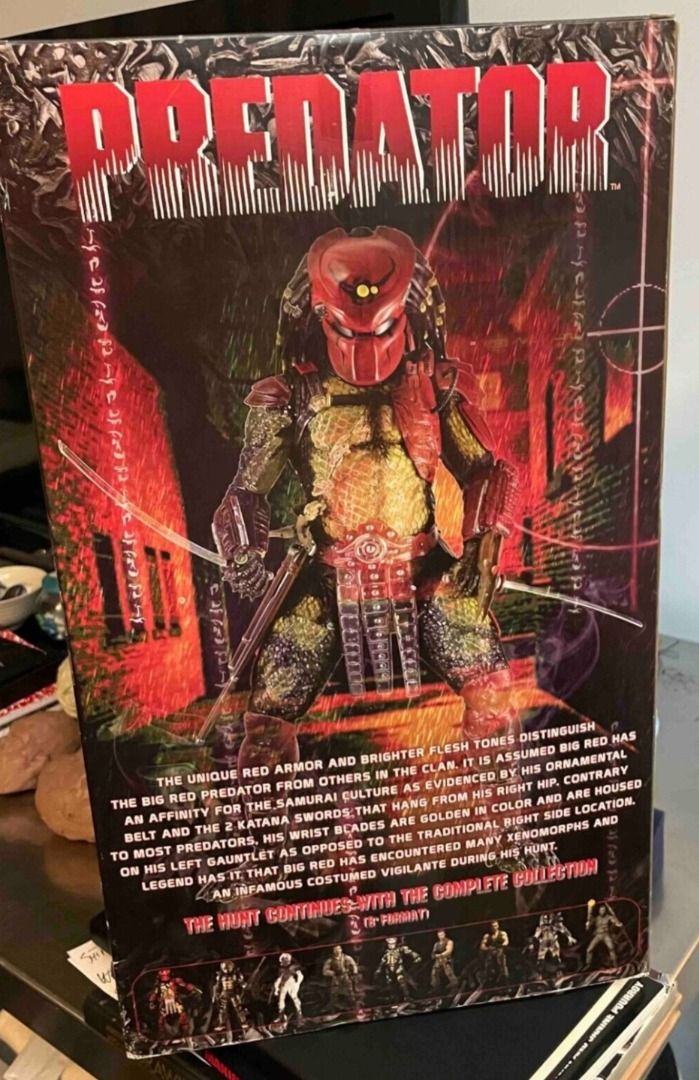 Neca 18 Inches Big Red Predator not Hot Toys, Inart, Prime 1, Queen ...