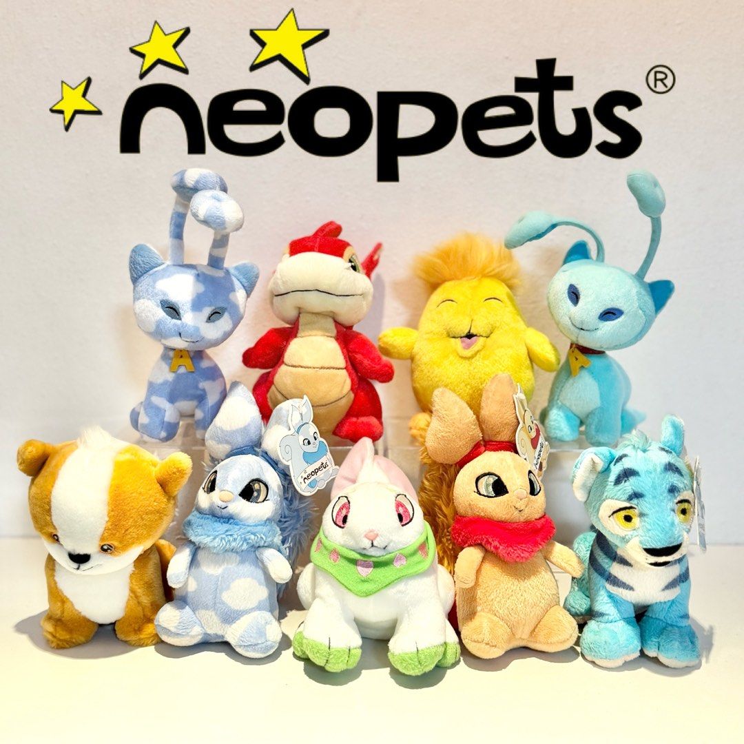 neopets plushies list