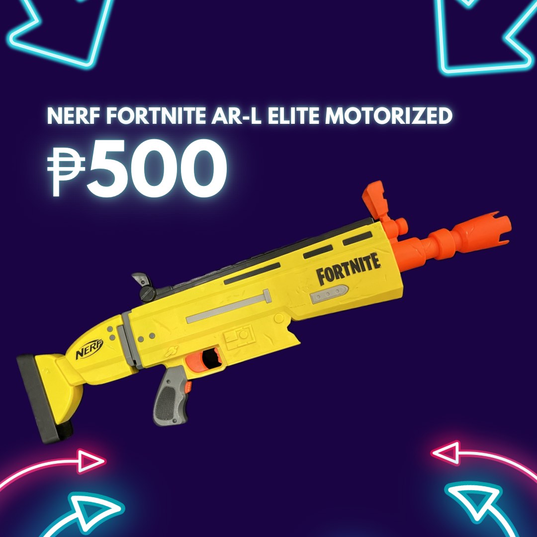 NERF Fortnite AR-L ELITE MOTORIZED, Hobbies & Toys, Toys & Games on ...