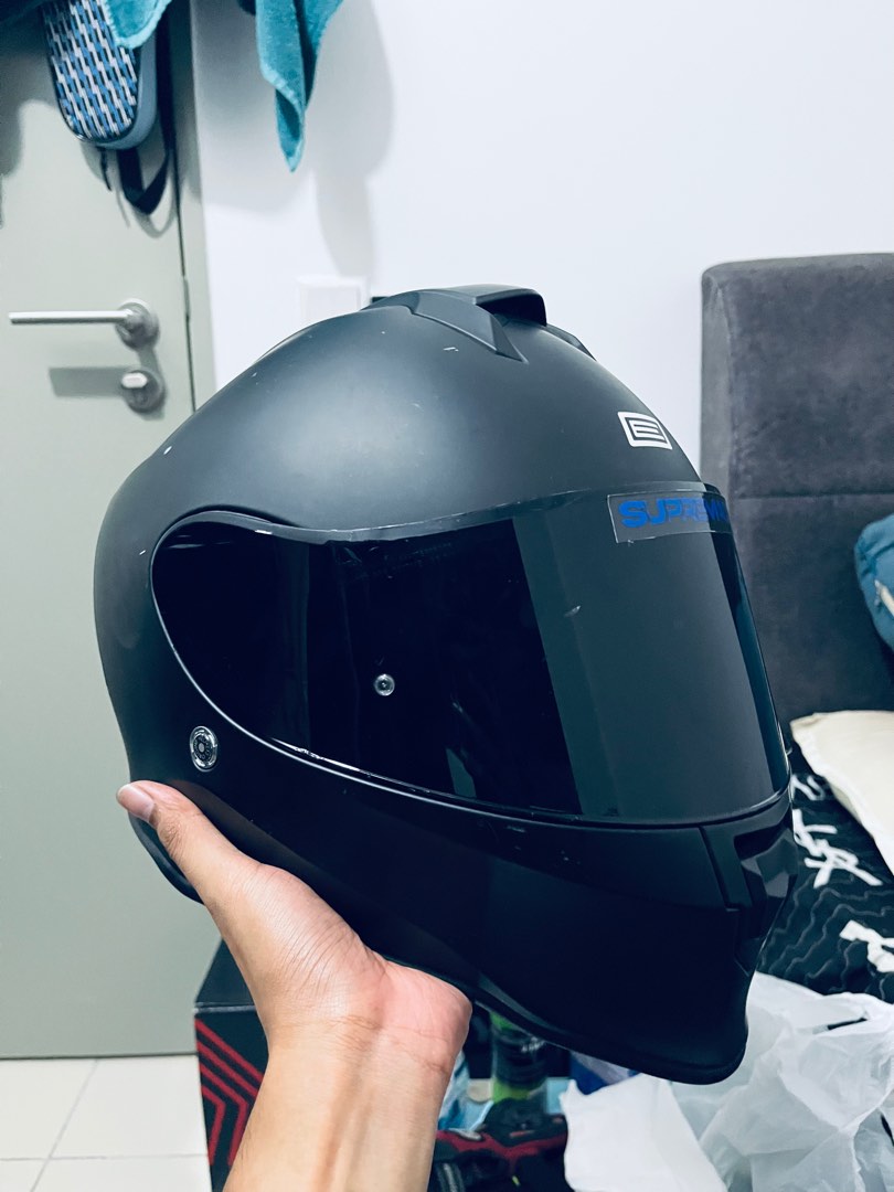 Origine Helmet Black Matte Full Face, Auto Accessories on Carousell